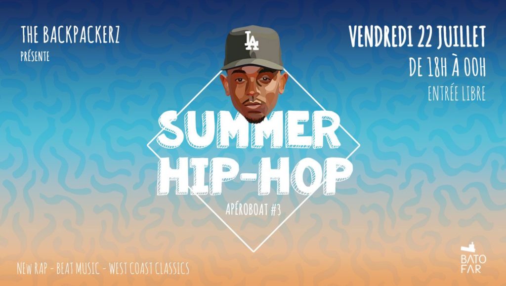 The BackPackerz vous invite au Batofar pour son Summer Hip-Hop