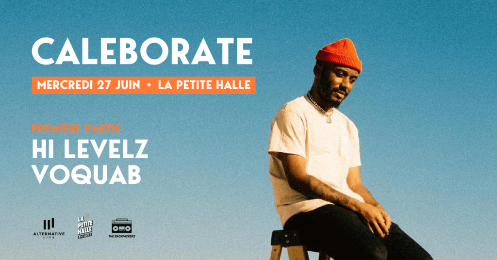 Caleborate pour la première fois en concert à Paris en juin