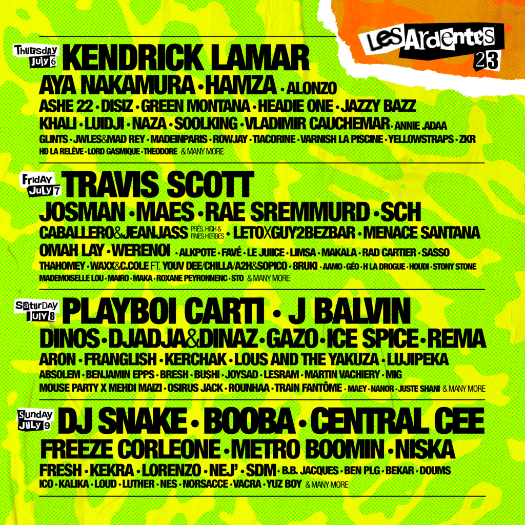 Les Ardentes | BACKPACKERZ